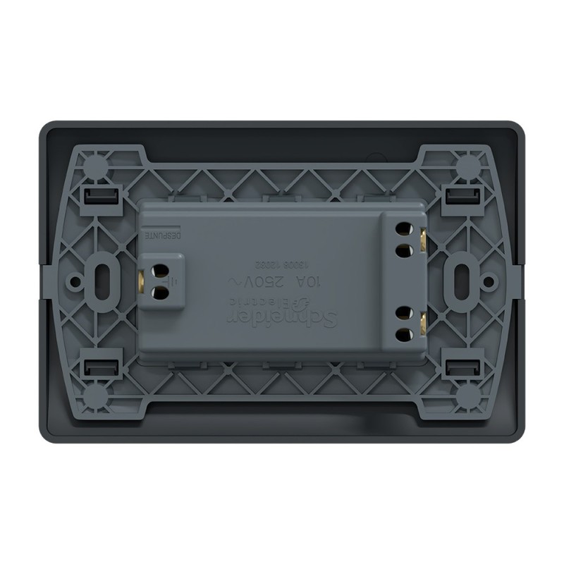 Placa genesis Armada Duplex 10A 2P+T Monoblock - Gobantes.cl