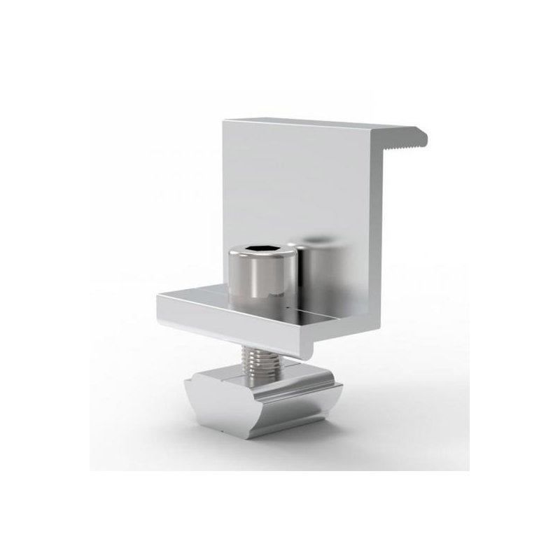 Conector Terminal End clamp 30mm | Gobantes - Gobantes.cl