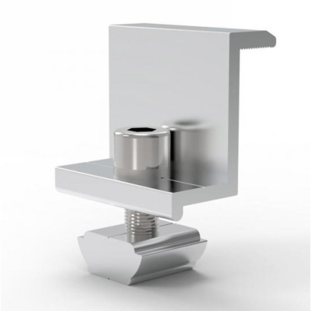 Conector Terminal End clamp 30mm | Gobantes - Gobantes.cl